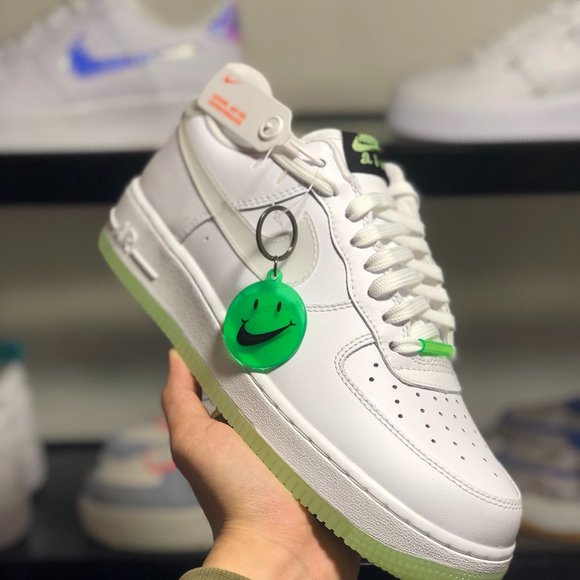 Jordan | Shoes | Nike Air Force Low Have A Nice Day Smiley Face | Poshmark